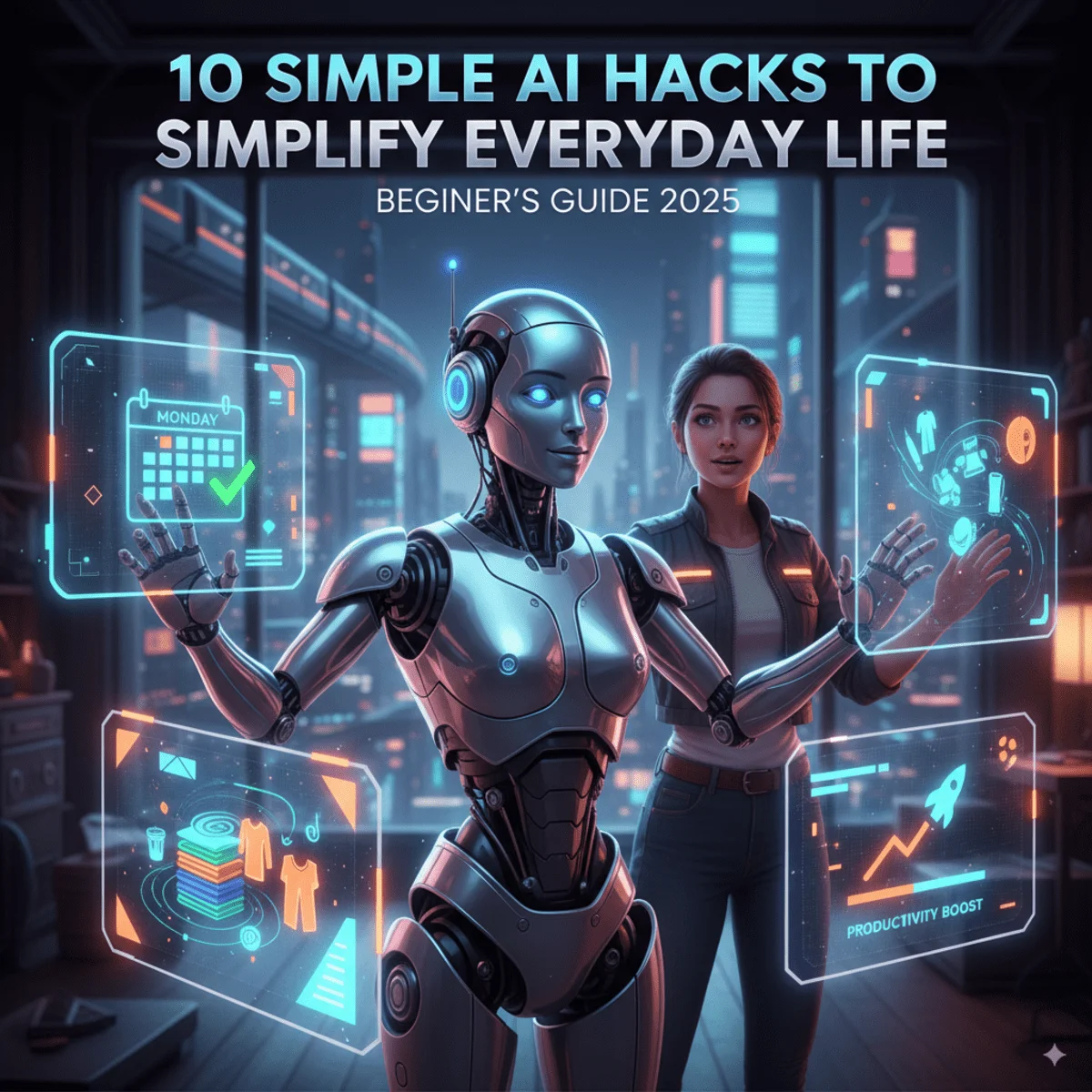 10 Simple AI Hacks to Simplify Everyday Life: Beginner’s Guide 2025
